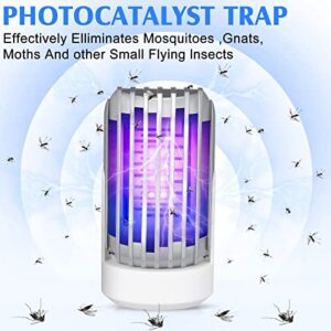 Qualirey 12 Pcs Indoor Bug Zappers, Plug in Bug Zapper Indoor Electronic Mosquitoes Killer Mosquito Repellent Zapper Indoor Mosquito Zapper Fly Trap with Purple Light for Home Bedroom Office