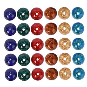 didiseaon 70pcs glass beads women’s jewelry gemstone beads beading kits diy craft beads loose beads jewelry making charm crystal loose beads diy galss beads crystal round beads beaded