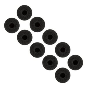 jeuyoede foam replacement ear sponge covers for headphone earphone mp4 iphone ipad headsets 18mm (10pcs)