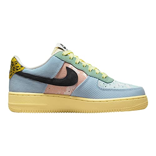 Nike Women's Air Force 1 '07 Shoes, Celestine Blue/Off Noir, 8