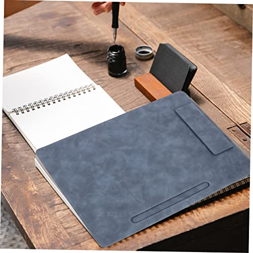 Tofficu 2pcs Folder Board File Folder Organizer Pencils File Clipboards Paper Clipboard Writing Base Plate Exam Paper Clips Recording Board Clip Board Blue Business A4 Test Paper