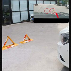 Parking Bollards with Lock,Car Park Driveway Guard Saver,Easy Installation Car Parking Lock,Protect Your Parking Space