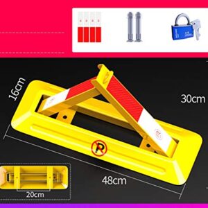 Parking Bollards with Lock,Car Park Driveway Guard Saver,Easy Installation Car Parking Lock,Protect Your Parking Space