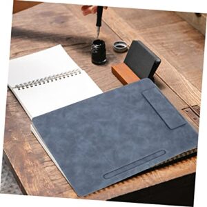 Operitacx Folder Board Pencils File Folder Organizer Clipboard Paper File Base Exam Paper Base Writing Support Plate Document Holder Paper File Organizer Blue Office Paper Holder