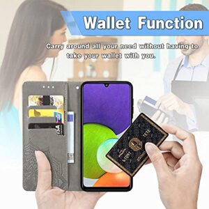 HUANGTAOLI Mobile Phone Case for Realme 7 Pro, Stand Flip Protective Case Magnetic Folio Wallet Cover for Realme 7 Pro