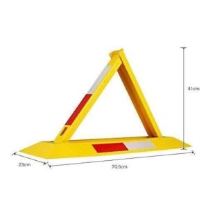 FAXIOAWA Parking Latch Stubs Parking Car Parking Spaces to Lock Parking Lock Thicker Crash Fixed Pile Occupying The Triangular Parking Lock Parking Free Punch Parking Barrier