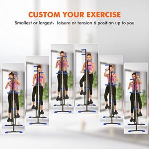 Vertical Climber Exercise Machine, Upgraded Folding Stair Climber Machine, Home Gym Climbing Stepper for Full Body Cardio Workout