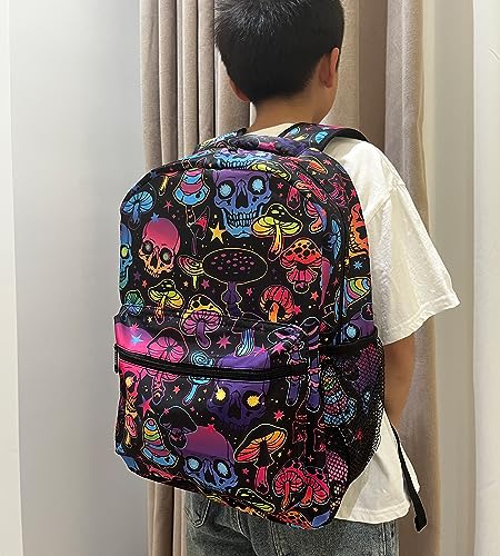 MAZACUIR Mushroom Backpack Kids Backpacks for Boys and Girls,Mushroom Backpack Childrens School Backpack, Backpack for Children