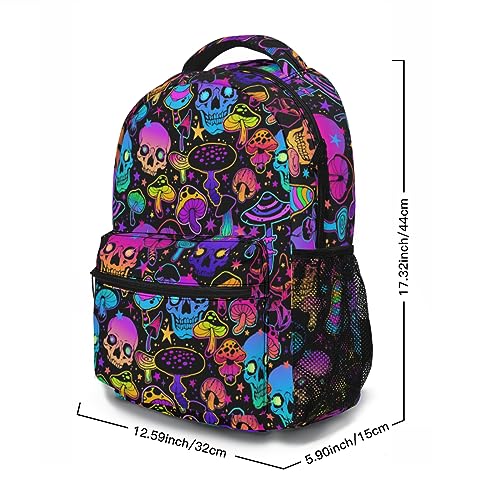 MAZACUIR Mushroom Backpack Kids Backpacks for Boys and Girls,Mushroom Backpack Childrens School Backpack, Backpack for Children