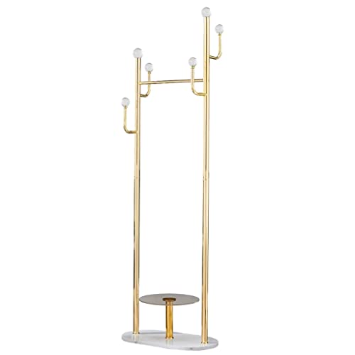 YASEZ Clothes Hanger Stand Space Saving Assembly Floor Shelf Clothes Hanger Stand Appendiabiti Furniture