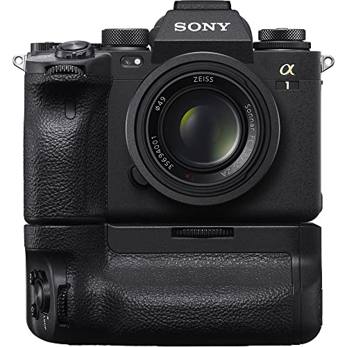 Sony a1 Mirrorless Camera (ILCE-1/B) + 64GB Memory Card + Bag + 2 x NP-FZ100 Compatible Battery + LED Light + Corel Photo Software + Flex Tripod + Hand Strap + Cap Keeper + More (Renewed)