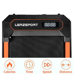 LSRZSPORT Under Desk Treadmill Prodable Treadmill for Home and Office with Speaker, Remote Control and LED Display