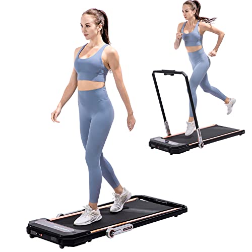 LSRZSPORT Under Desk Treadmill Prodable Treadmill for Home and Office with Speaker, Remote Control and LED Display