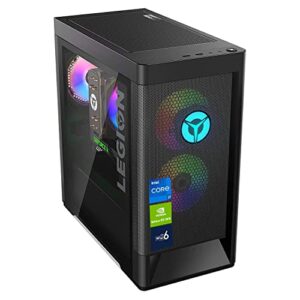 lenovo legion tower 5i gaming desktop, intel core i7-11700f, geforce rtx 3070, 32gb ram, 1tb ssd + 2tb hdd, rj-45, display port, hdmi, wired keyboard & mouse, wi-fi 6, windows 11 pro, black