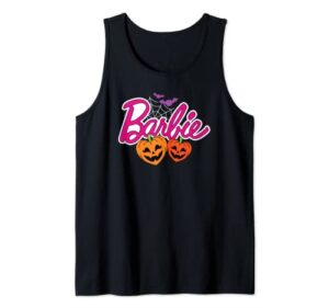 barbie - halloween barbie logo tank top