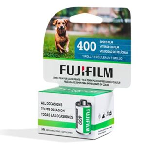 Fujifilm Fujicolor 400 Color Negative Film, 35mm, 36 Exposures (Single Roll)