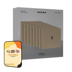 (5-STAR) Stray Kids Album [Digipack ver. (8 Members Full Set)]+Pre Order Benefits+BolsVos K-POP Inspired Digital Planner, Digital Sticker Pack (THE 3RD ALBUM)