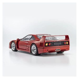 Classic Static Scale Models for Ferrari F40 1:18 Alloy Car Model Scale Vehicle Toy Souvenir Decoration Collection Adult Gift Non RC Toys