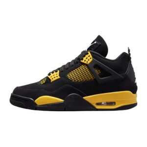 jordan 4 retro little kids shoes size - 1 black/white