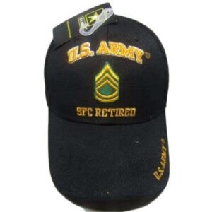 Flakita's Novelties Oficially Licensed US Army SFC Sergeant First Class Retired Hat Ball Cap Veteran