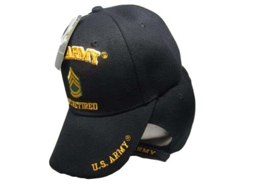 Flakita's Novelties Oficially Licensed US Army SFC Sergeant First Class Retired Hat Ball Cap Veteran