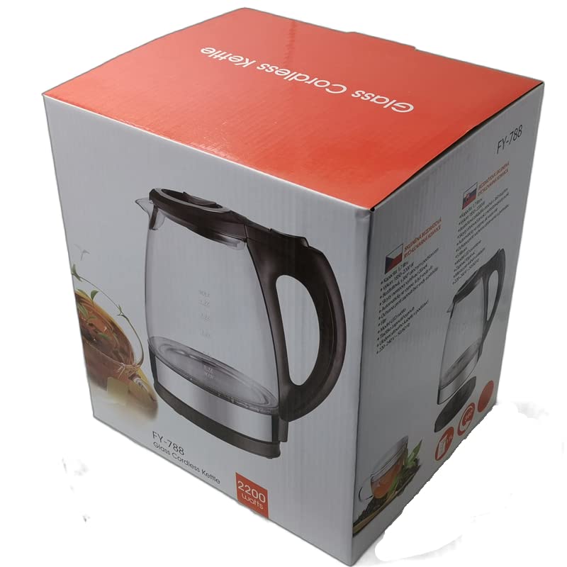 Malicksnd Electric Kettle Water Boiler Tech & amp, Heater Cordless