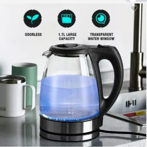 Malicksnd Electric Kettle Water Boiler Tech & amp, Heater Cordless