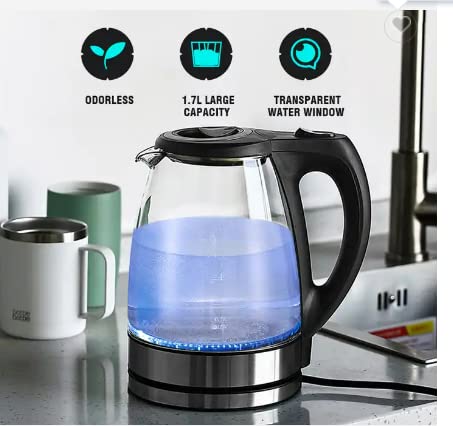 Malicksnd Electric Kettle Water Boiler Tech & amp, Heater Cordless