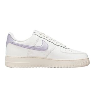 Nike Womens Air Force 1 Sail/Oxygen Purple Size 8.5