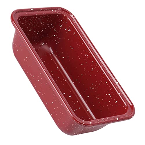 Angoily Loaf Pan 3pcs Toast Mold Loaf Bread Mold Nonstick Bakeware Kitchen Gadget Loaf Pan Carbon Steel Baking Pan Cake Mold Red Household Heavy Duty Carbon Steel + Non-stick Coating