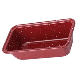 Angoily Loaf Pan 3pcs Toast Mold Loaf Bread Mold Nonstick Bakeware Kitchen Gadget Loaf Pan Carbon Steel Baking Pan Cake Mold Red Household Heavy Duty Carbon Steel + Non-stick Coating