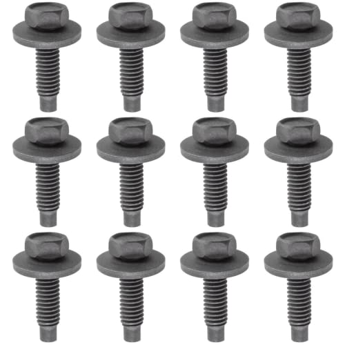 1973-1987 GM Truck 12-Piece Door Hinge Body Bolt Hardware Kit (5/16"-18 x 1 3/16") Standard Thread | FITS: Chevrolet, GMC, C10, C15, C20, C25, C30, C35, K5 Blazer, C/K 1500, 2500, 3500 Pick Up