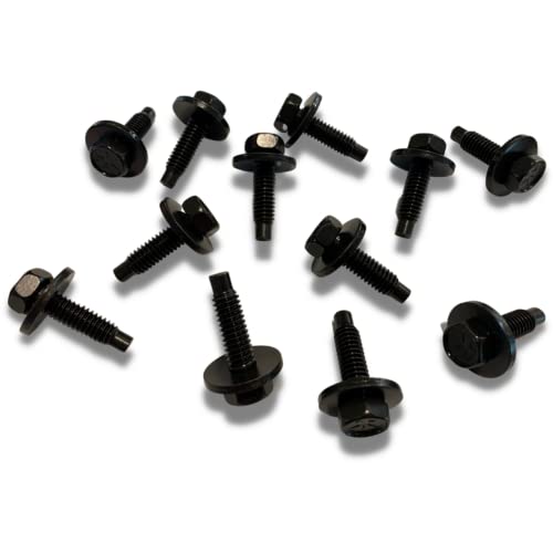 1973-1987 GM Truck 12-Piece Door Hinge Body Bolt Hardware Kit (5/16"-18 x 1 3/16") Standard Thread | FITS: Chevrolet, GMC, C10, C15, C20, C25, C30, C35, K5 Blazer, C/K 1500, 2500, 3500 Pick Up