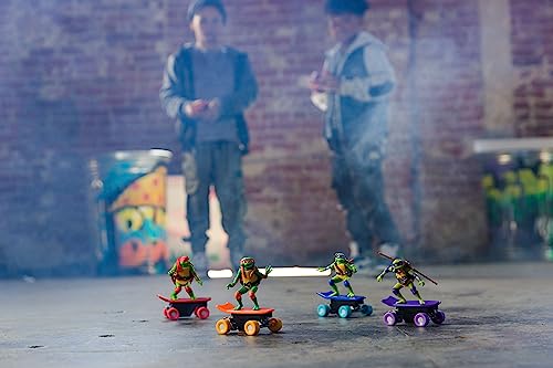 Teenage Mutant Ninja Turtles Half Pipe RC, Raphael Movie Edition, Ages 5+| Skateboard-Shaped Control & Perform Tricks on Any Surface | Collect Them All!