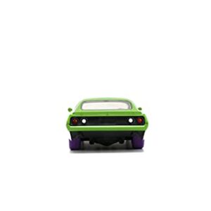 Marvel 1:32 1973 Plymouth Barracuda Die-Cast Car & 1.65" She-Hulk Figure, Toys for Kids and Adults