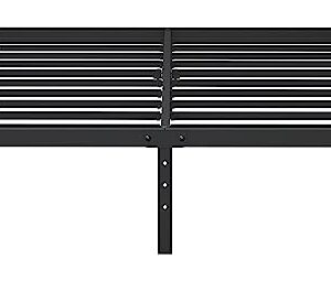 YUSENHEEI 14 Inch Queen Size Bed Frame, No Box Spring Needed, Heavy Duty Metal Platform Bed Frame with Large Underbed Storage Space, Noise Free, Easy Assembly, Black