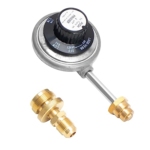 BBQration 29102349 Regulator Control Valve Replacement for Charbroil Grill2Go Portable Liquid Propane Gas Grill 2012 And Newer Regulator Control Valve