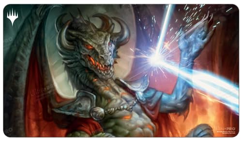 Ultra PRO - Commander Masters Card Playmat for Magic: The Gathering ft. Deflecting Swat, Protect Your Gaming and Collectible Cards During Gameplay, Use as Oversized Mouse Pad, Desk Mat