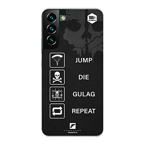 Phone Case Jump Die Gulag Repeat Warzone Design Silicone Transparent - Compatible iPhone and Samsung (iPhone XR)