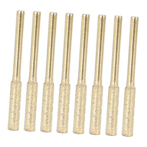 Happyyami 8 Pcs Chainsaw File Deburring Tool Electrical Tools Electric Sharpener Burr Grinding File Diamond Grinder Tool Polishing Grinding Tool Diamond Sharpener Wheels Sharpening Wheel