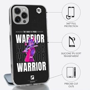 Phone Case Warrior Manga Design Silicone Transparent - Compatible iPhone and Samsung (Samsung Galaxy A04)