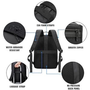 Playstation5 Backpack, Protective Carrying Case Compatible with PS5 Console, Base, 15.6”Laptop, Headset, PS5 Controller, More Game Discs, and Gaming Accessories (Bag Only)