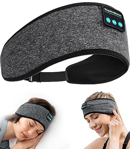 Sleep Headphones Wireless Headband Headphone, Adjustable Soft Sleeping Headphones, Birthday Gifts Christmas Stocking Stuffers for Men Women Father Husband Wife