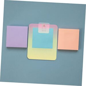 6 Pcs Plate Clamp Document Clipboard Exam Paper Clips Short Hand Board Drawing Board Office Business Plastic Writing Base Plate Colorful Clipboards Paper File Organizer