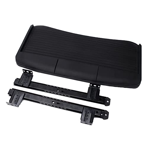 FANOYA Keyboard Stand for Desktop, Slide-Out Under-Counter Computer Keyboard Tray, Adjustable Height Ergonomics Desk Extender Tray