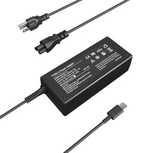 65w usb c charger for lenovo laptop: lenovo thinkpad/yoga/thinkbook/chromebook type c ac power adapter for lenovo thinkpad x1 t480 t490 t590 t14 t16 x280 x390 e490 e590 l390 series