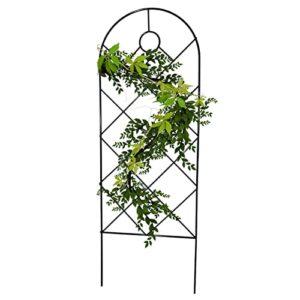 Garden Trellis for Climbing Plants Metal Vine Plant Support Trellis Climbing Rose Trellis Rustproof Plant Support for Potted Plants Flowers Vegetable