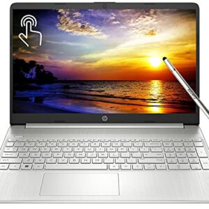 HP Flagship Touchscreen Laptop 15.6" HD Display, Intel Core i3-1115G4 Up to 4.1GHz (Beat i5-1035G4), 32 GB RAM - 1 TB PCie SSD, Numeric Pad, Bluetooth 5, Windows 11 Home, W/Styluus, Silver