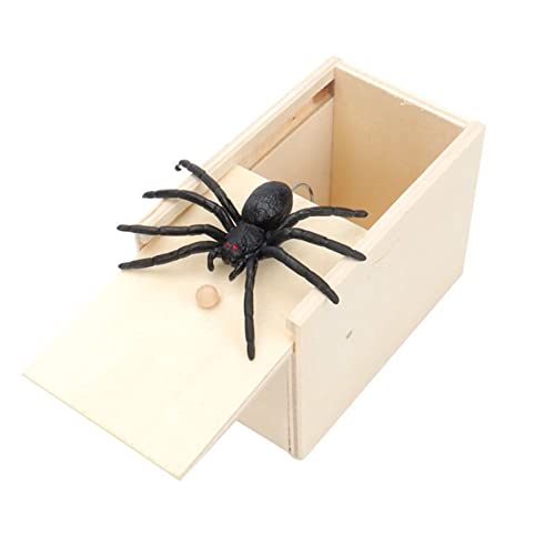 Camidy Rubber Prank Box, Handcrafted Wooden Surprise Box Prank, Money Surprise in a Box, Pranks Stuff Toys for Adults and