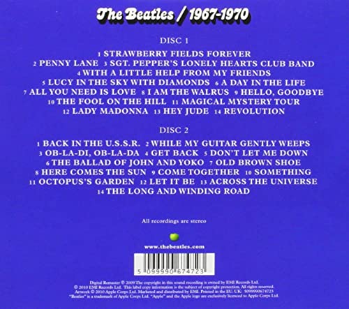 The Beatles Collection - 1967-1970 (The Blue Album) (2CD) / 1962-1966 (The Red Album) (2CD)